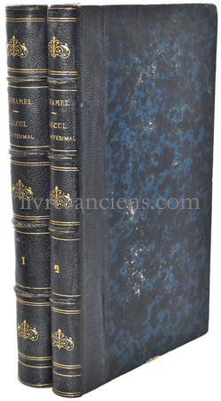 DUHAMEL, Éléments de calcul infinitésimal, 1856